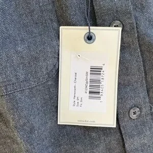 UNTUCKit | Shirts | Untuckit Hemsworth Flannel Shirt Charcoal ...